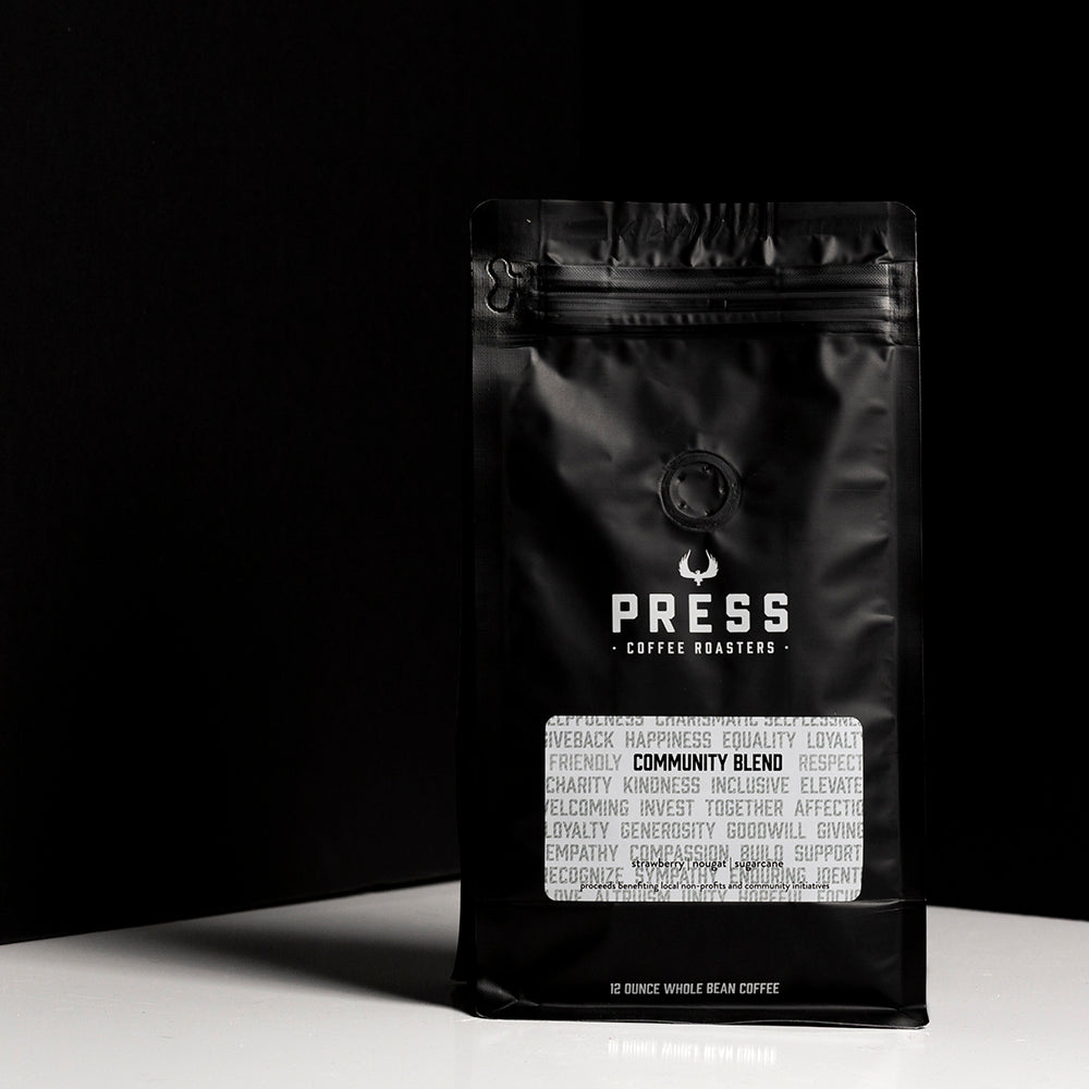 Community Focused Coffee - PRESS Community Blend – Press Coffee Roasters