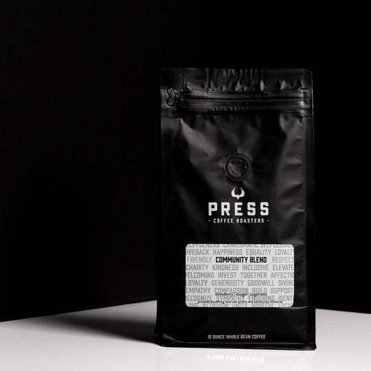 Community Focused Coffee - PRESS Community Blend – Press Coffee Roasters