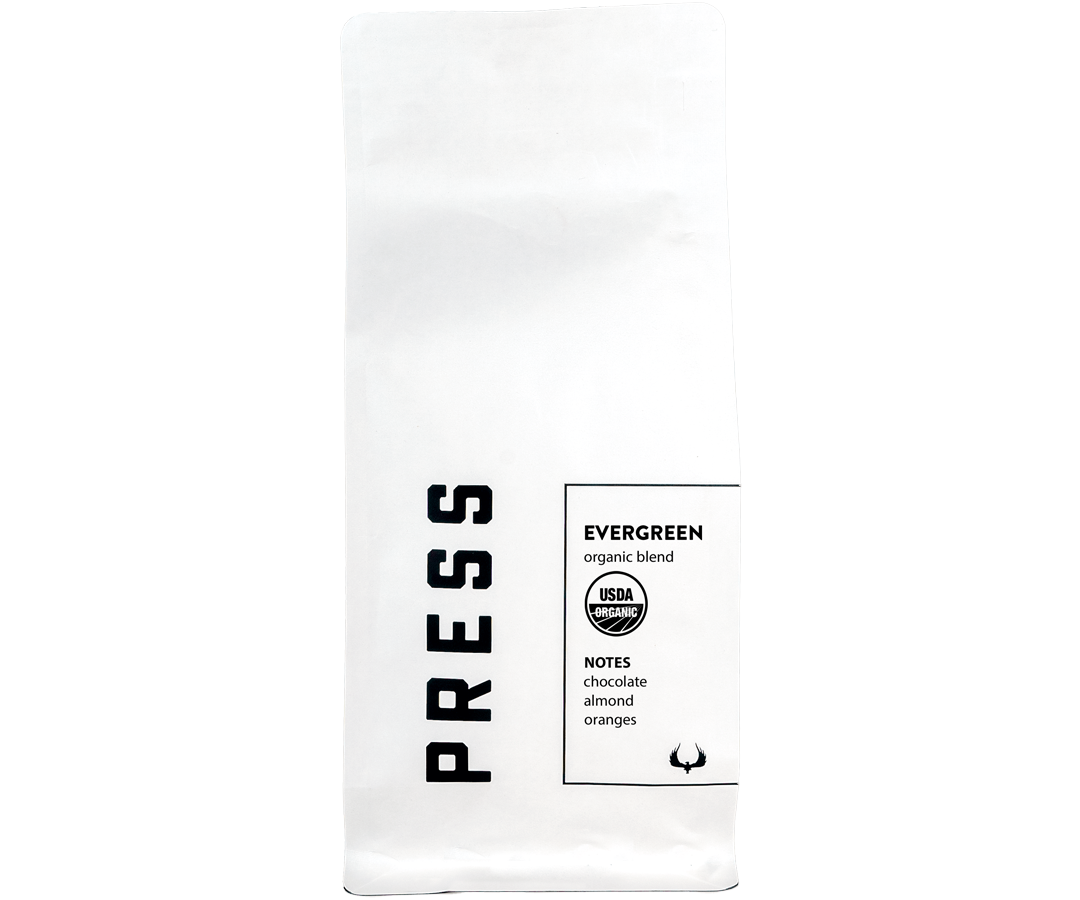 Buy Certified Organic Specialty Coffee | Evergreen Coffee Blend – Press ...