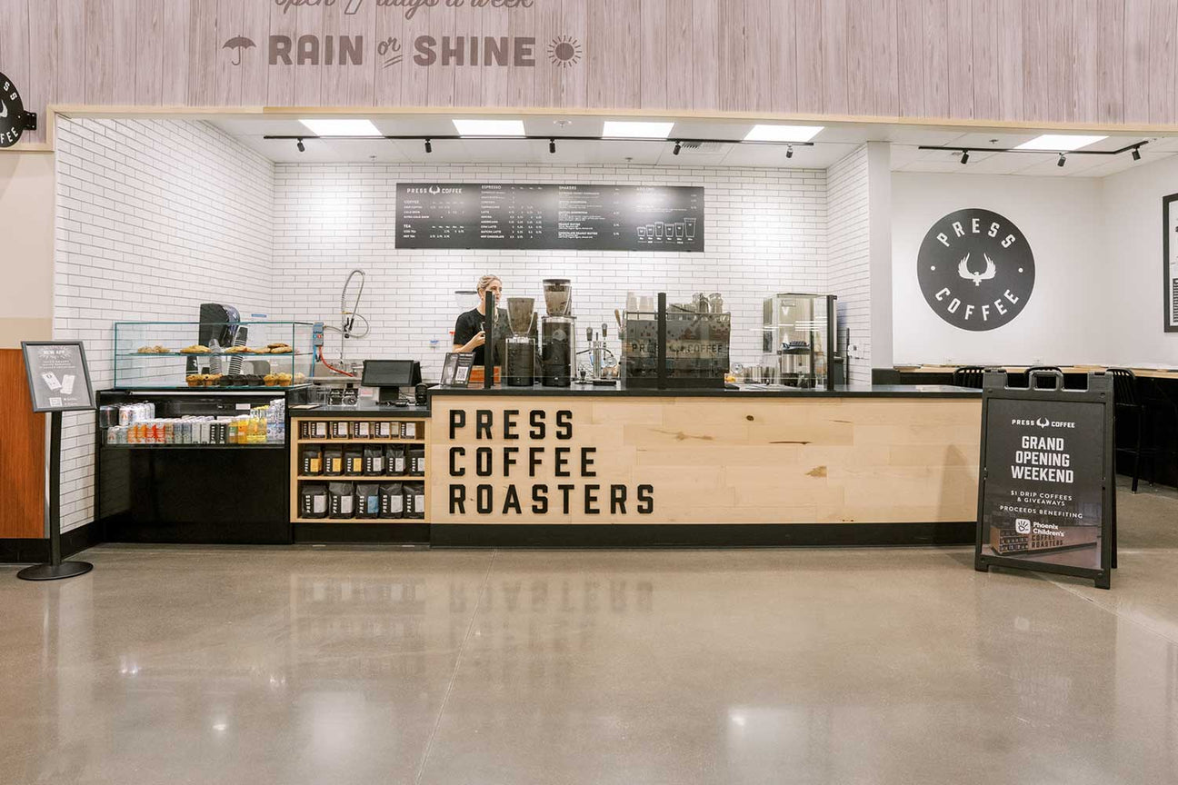 Press Coffee Roasters | View All Locations | Phoenix Arizona Cafes